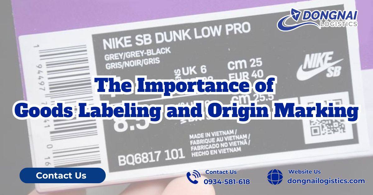 The Importance of Goods Labeling and Origin Marking